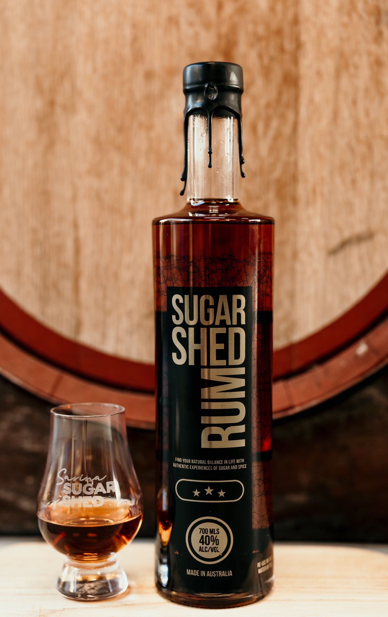 Sarina Sugar Shed Rum 40% 700ml